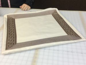 How to Miter Corners When Sewing with Tape Trim – bridgeupholstery